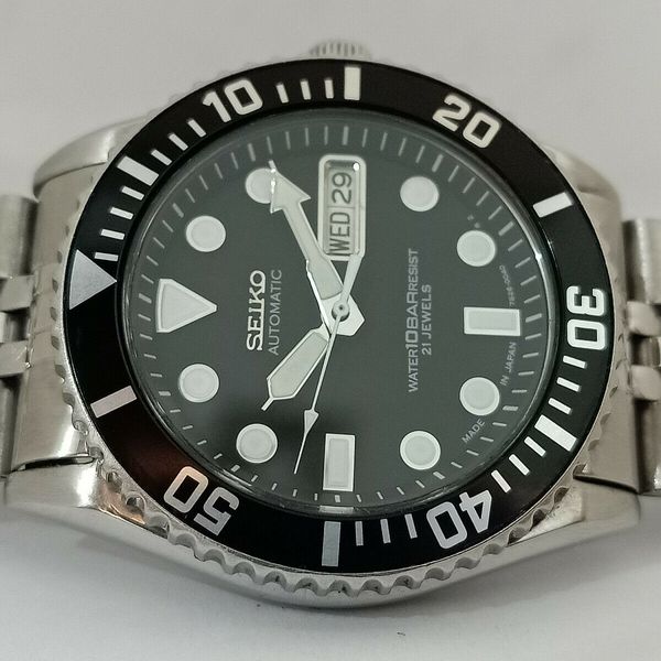 SEIKO DIVER 7S26-0040 SKX031J SUBMARINER AUTOMATIC MEN'S WATCH SERIAL N ...