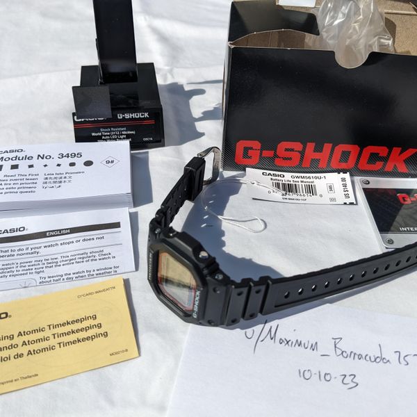 [WTS] Casio G-Shock GWM-5610u | WatchCharts Marketplace