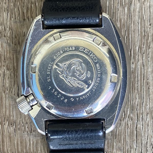 Vintage Seiko Turtle Diver 6309 7049 Kanji Date GL831 Band Circa Mar 87 | WatchCharts Marketplace