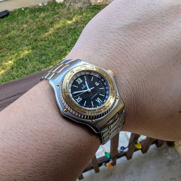 FS: Ebel Voyager World Time 18K and SS | WatchCharts Marketplace