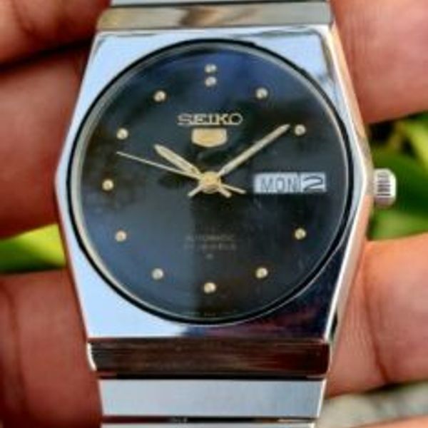 Vintage Seiko 5 Automatic Movement 6319-7090 Japan Made Men's Watch ...