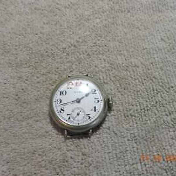 Patria WWI Military Wire Lug Trench Wristwatch Sada Watch Co Early ...