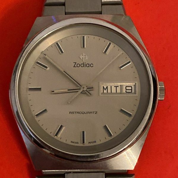 Zodiac Astroquartz Watch. New Old Stock | WatchCharts Marketplace