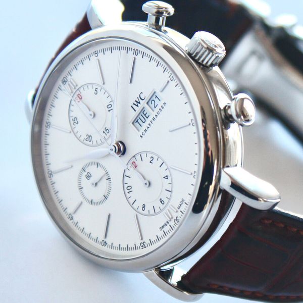 IWC Mens Watch IW391007 PORTOFINO automatic chronograph, 42mm, MSRP ...