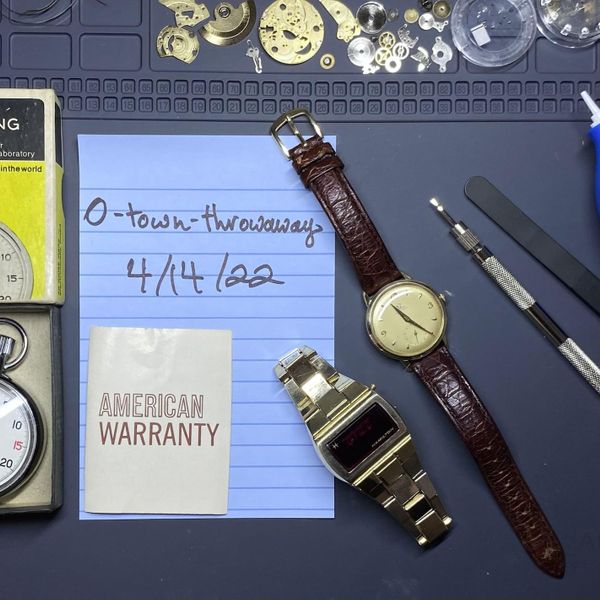 [WTS] 70’s Hamilton QED/LED Watch - 10K Gold Filled Case | WatchCharts