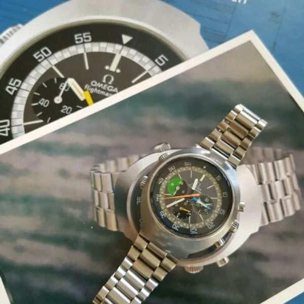 Omega Flightmaster Chronograph 145.013 Cal 910 Mens Watch - 1969 ...