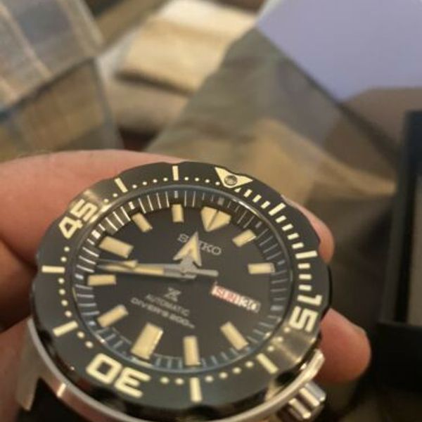 Seiko Analog Sport Prospex Automatic Diver's Watch SRPD27J1 Sapphire ...