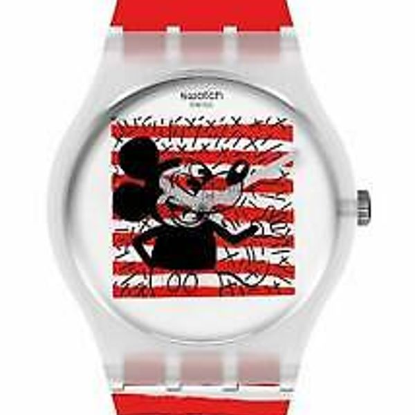 Swatch Disney Keith Haring Mariniere Mickey Watch Limited Edition New ...