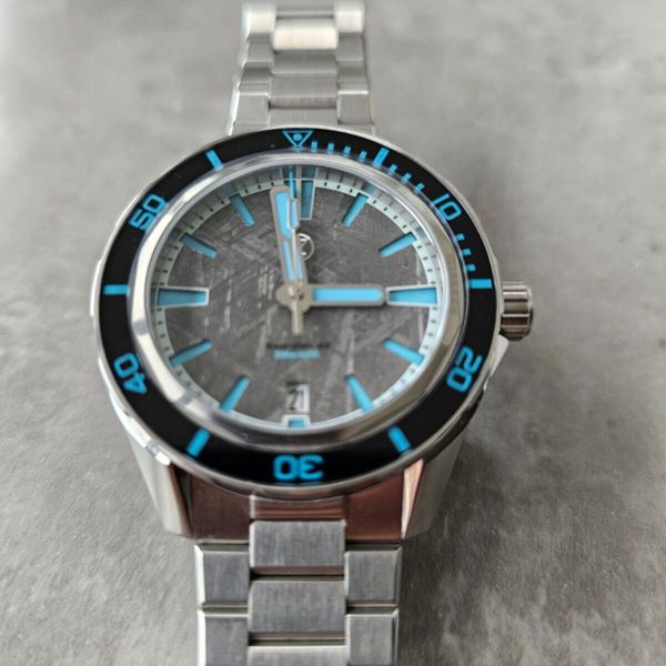 Zelos Swordfish Meteorite Watch 40mm Ltd Edition | WatchCharts Marketplace