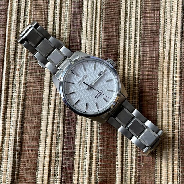 [WTS] Seiko Presage Sharp Edge Shironeri White REF SARX075 (SPB165 ...
