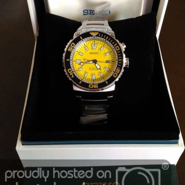 Rare Yellow Seiko Caesar SKA385 BNIB | WatchCharts Marketplace