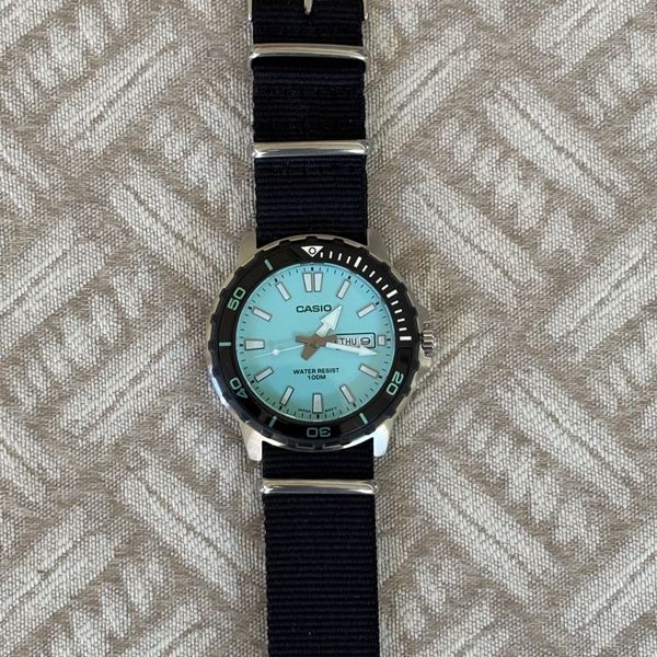 Pre-Owned Casio dive-style quartz watch in Excellent condition ...