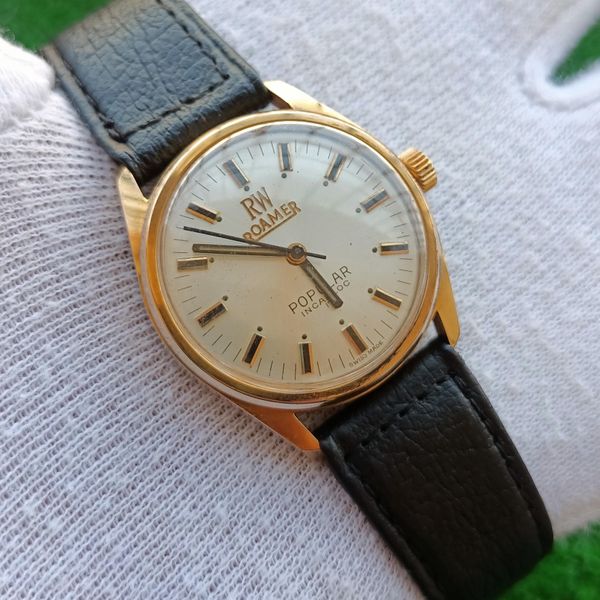 [WTS] Roamer RW Watch popular Gold Plated watch. $120 Shipped ...