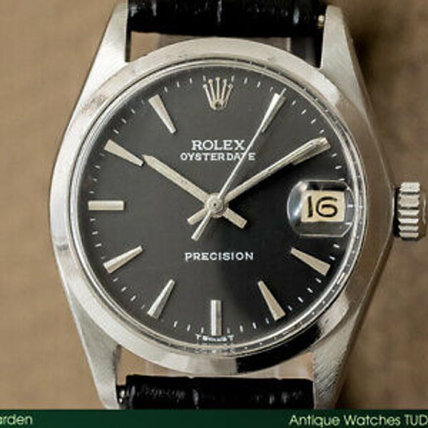 Rolex Oyster Date Ref.6466 Cal.1210 1965 Manual Hand Wind Auth Mens ...