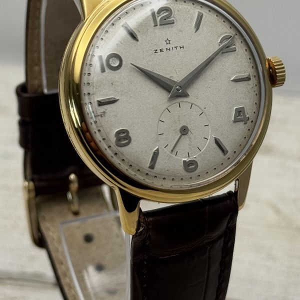 Mens Gorgeous Zenith Vintage Watch Cal 106-6 Excellent Working Order ...