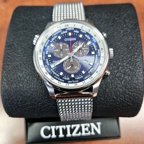 Citizen Quartz Chronograph Analog Men's Watch Eco Drive St Steele ...
