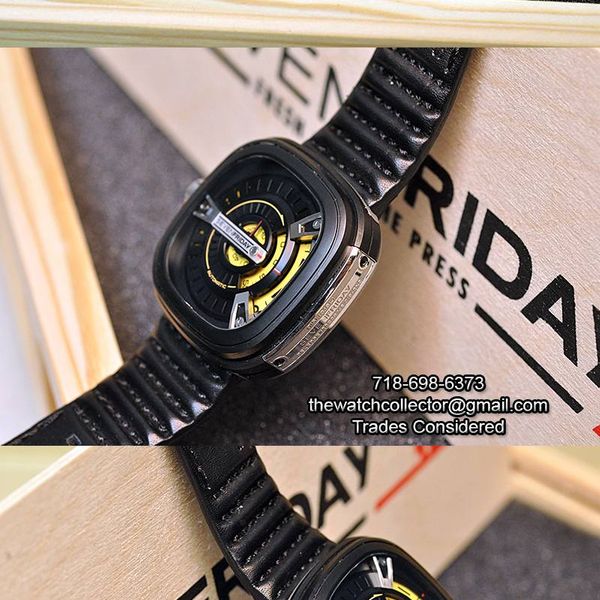 Sevenfriday m2 m2-1 m-series 47mm automatic pvd mint with box and ...