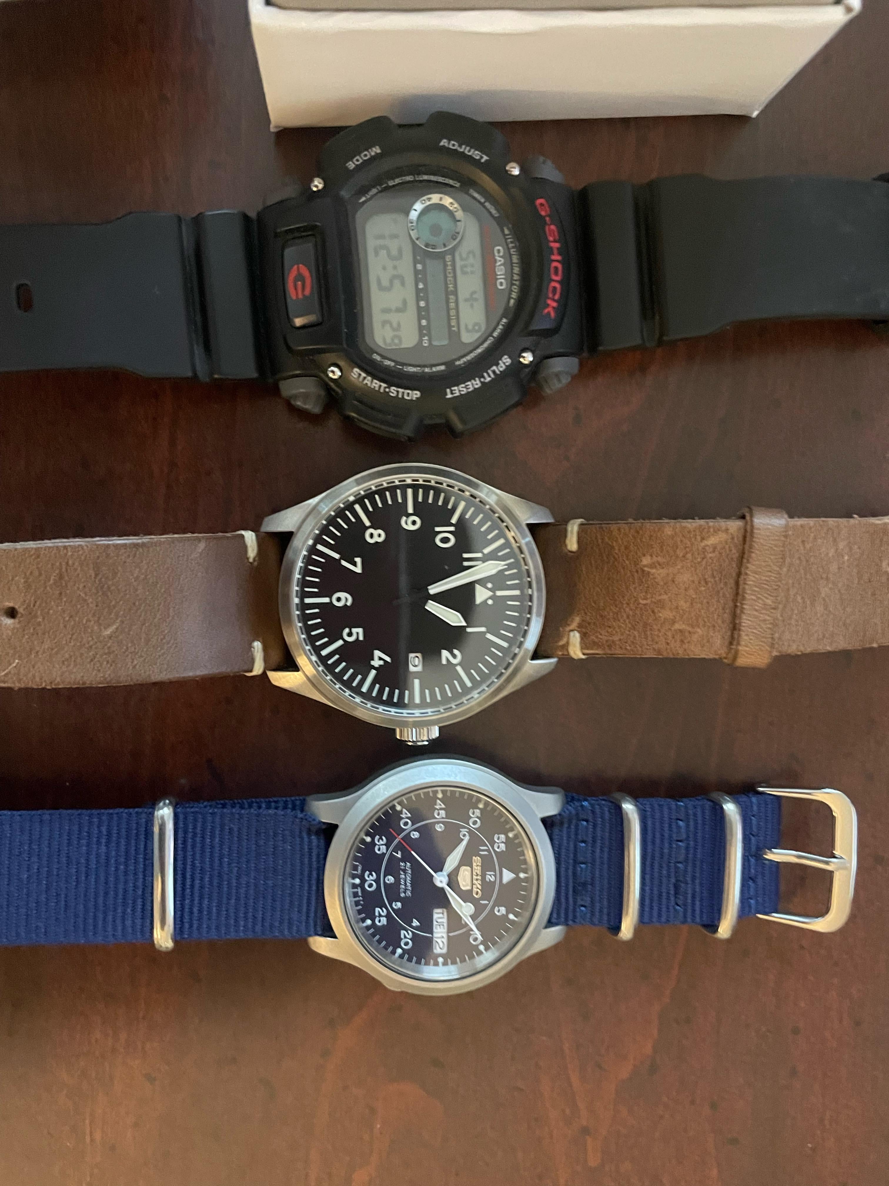 [WTS] Spring Cleaning -- Seiko, Casio, Islander, Wolf | WatchCharts