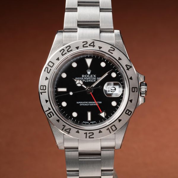 FS: 2002 Rolex Explorer II 16570 Black Dial | WatchCharts Marketplace