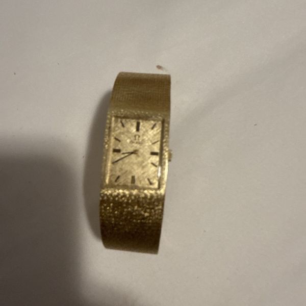 Vintage OMEGA 14k solid gold watch mens.....57 GR OF 14K GOLD ...