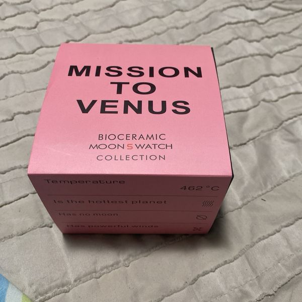 Omegaâ x Swatch Mission to Venus Watch Quartz Bioceramic Watch ...