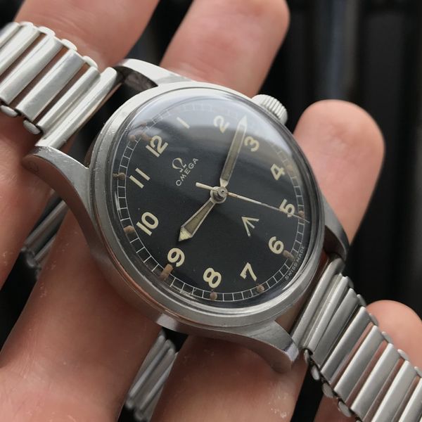 FS: Omega 2777-1 Military 'Thin Arrow' Radium Dial Cal. 283 ...