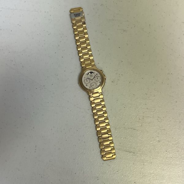 Vintage Seiko Watch SQ 100 Triple Calendar Moon Phase 7F38-6119 #19 FOR ...