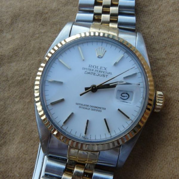FS: Men's Datejust, Two Tone, 16013, 8 Million Serial Number ...
