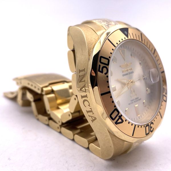 Invicta Model 3051 Cal.NH35A 24J Date Just Wrist Watch. Lot.11 ...