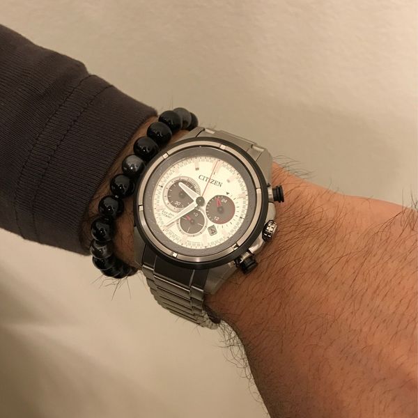 FS: Citizen Eco-Drive Panda Dial Chronograph Titanium | WatchCharts
