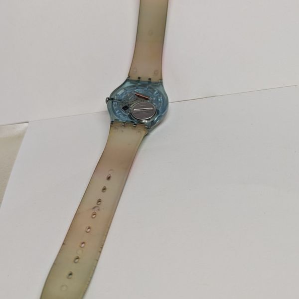 Swatch GS124 Swiss AG 2003 Rainbow Stripe Watch Color the Sky ...