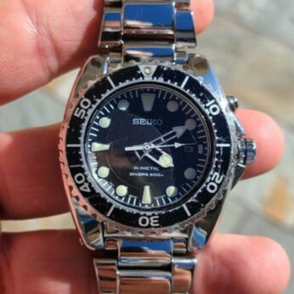 Seiko Kinetic 5M62-OBLO SKA371 "BFK" | WatchCharts Marketplace