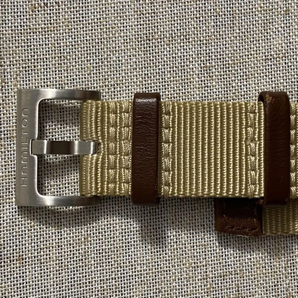 [WTS] Hamilton NATO Strap | Tan Canvas | 20mm | WatchCharts Marketplace