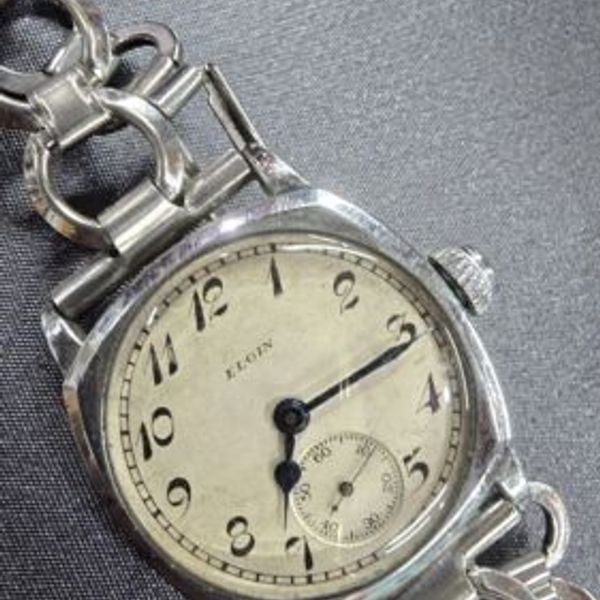 vintage elgin mens wrist watch | WatchCharts Marketplace