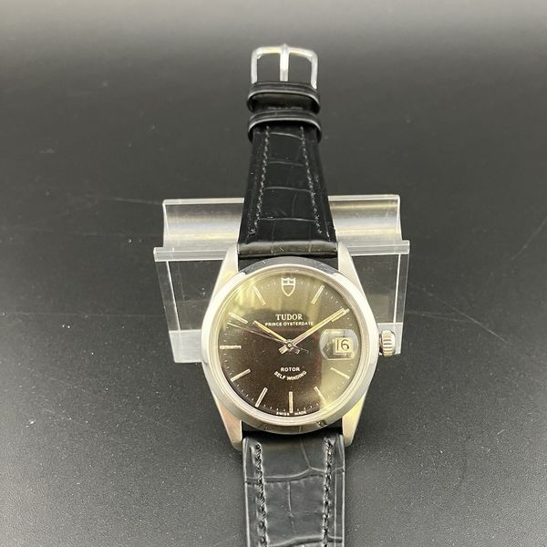 Tudor 7966 Prince Oysterdate Automatic Men's Watch Black Dial ...