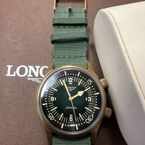 Longines Legend Pro Diver Green 42MM | WatchCharts Marketplace