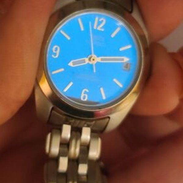 Vintage Ladies Timex Indiglo Blue Face Watch | WatchCharts Marketplace
