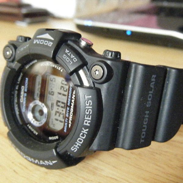 *SOLD*FS: Casio Frogman GW 200 TC-2CR, wearing black | WatchCharts ...