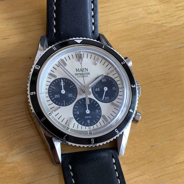 FS: Maen Skymaster 38 (ETA 2892 Chronograph, Panda dial) | WatchCharts