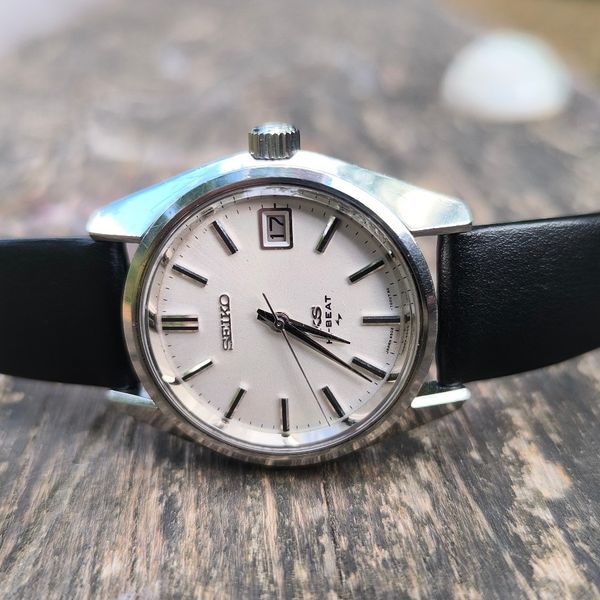 King Seiko 4502-7001 Vintage Mechanical Wristwatch 36,000 Hi Beat | WatchCharts Marketplace
