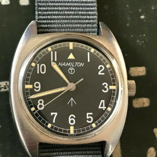 Hamilton W10 1973 vintage military watch - British Army issue - hacking ...