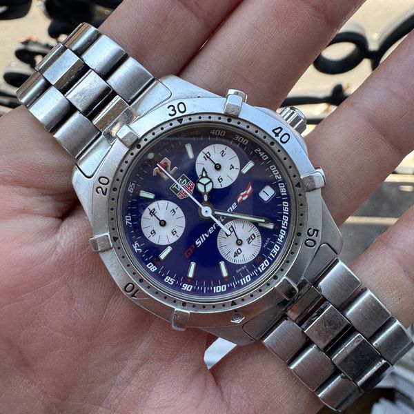 Tag Heuer GP CK1117-0 Chronograph Silverstone Limited Edition Full Set ...