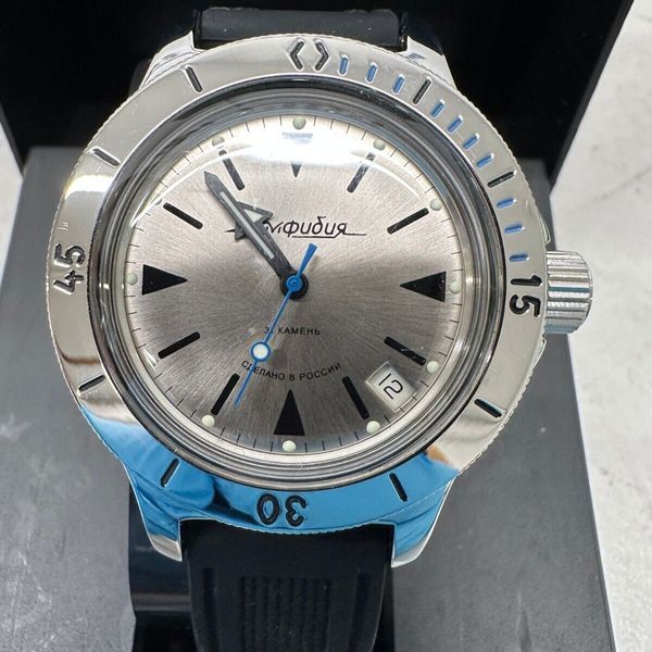 Vostok Amphibia 120849 Scuba Diver Automatic Watch - USED | WatchCharts ...