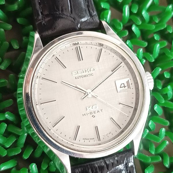 NICE & RARE VINTAGE SEIKO KS HI-BEAT 5625-7120 AUTOMATIC 25 JEWELS WATCH | WatchCharts Marketplace