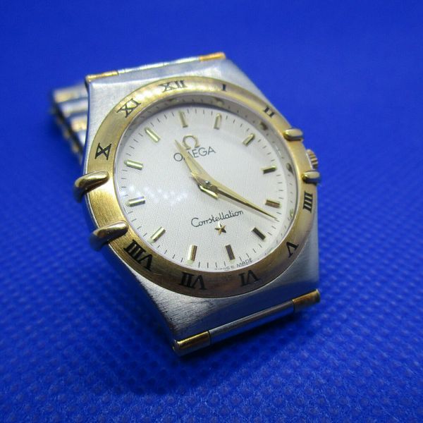 Omega Constellation Quartz Cal 1456 Lady Watch Gold / Stainless Steel ...