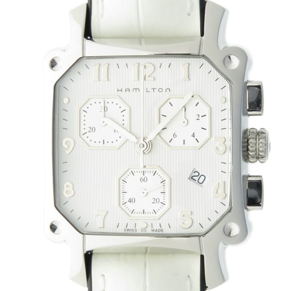 HAMILTON Hamilton Lloyd Chronograph H19412753 (H194120) Silver Arabic ...