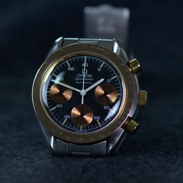 [WTS] 1988 Omega Speedmaster Reduced Golden Panda Tritium Dial ...