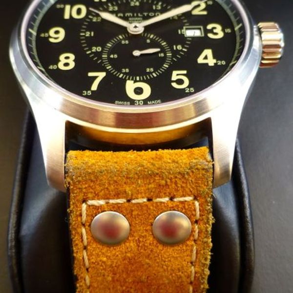 FS: Hamilton Khaki Officer 44mm, H70655733 | WatchCharts Marketplace