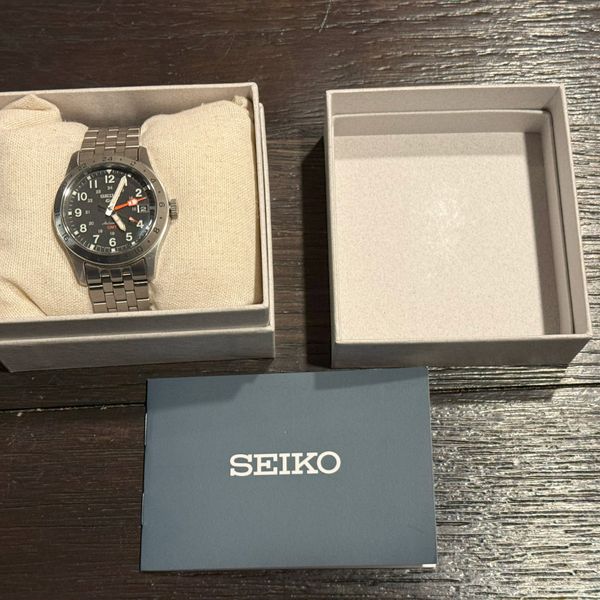 Seiko 5 Sports Automatic GMT Black Dial Steel Bracelet Watch SSK023 ...