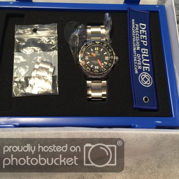 FS: DEEP BLUE RESCUE GMT T100!!! MINT | WatchCharts Marketplace